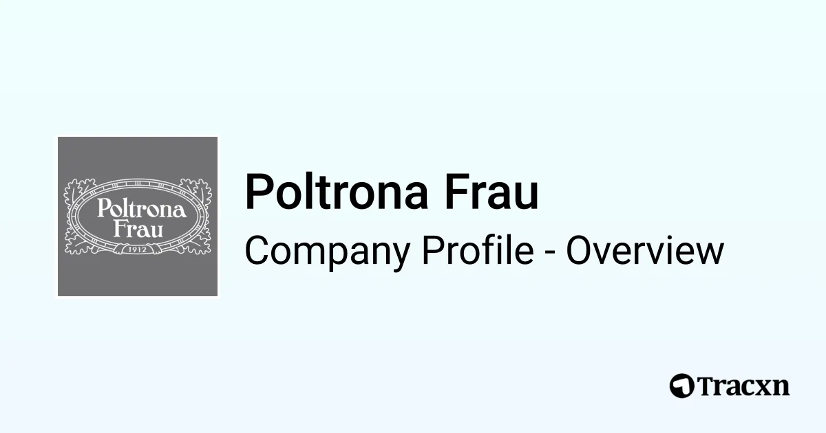 Poltrona Frau - 2025 Company Profile, Funding, Competitors & Financials ...