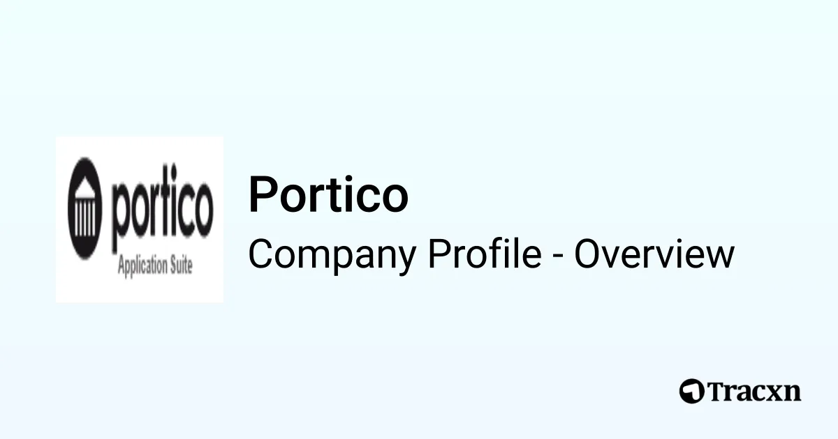 Portico - 2026 Company Profile, Team, Competitors & Financials - Tracxn