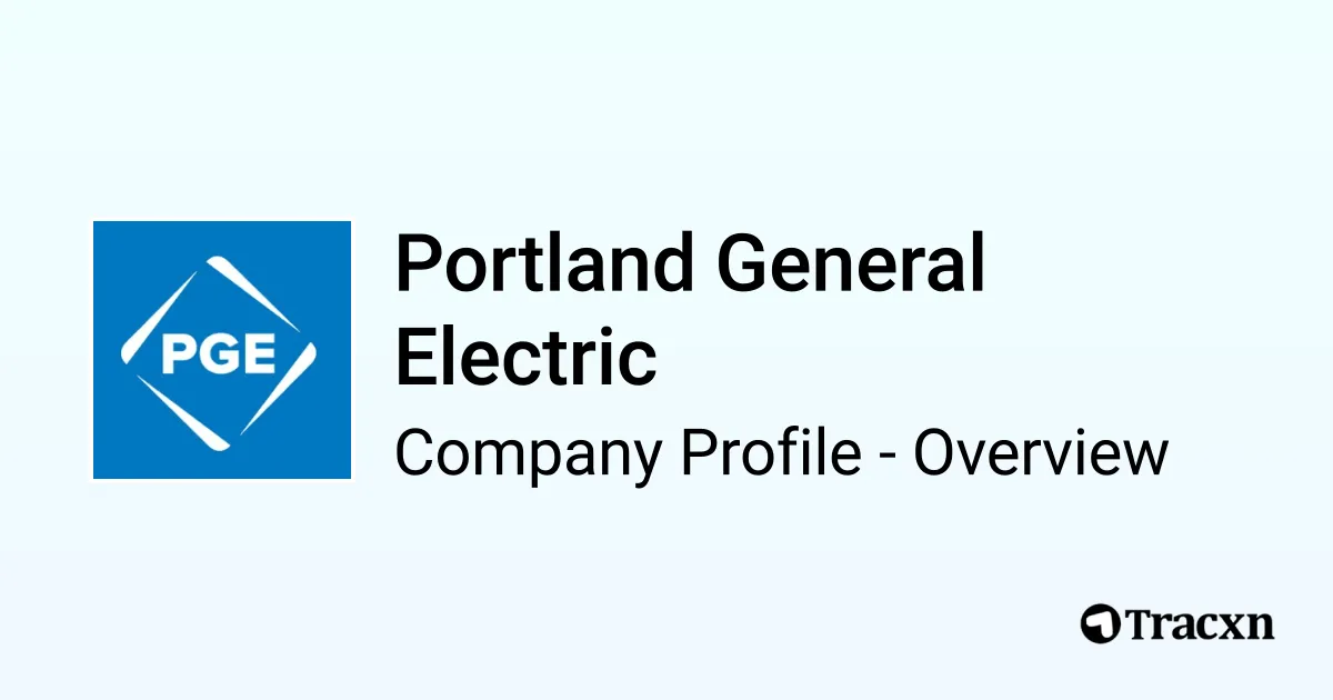 Portland General Electric - 2026 Company Profile, Funding, Competitors ...