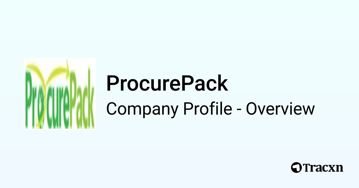 ProcurePack - 2025 Company Profile, Team & Competitors - Tracxn