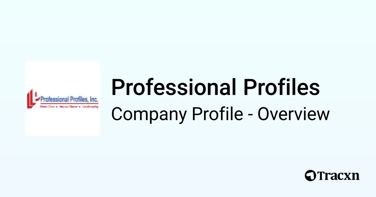Professional Profiles - 2026 Company Profile & Competitors - Tracxn
