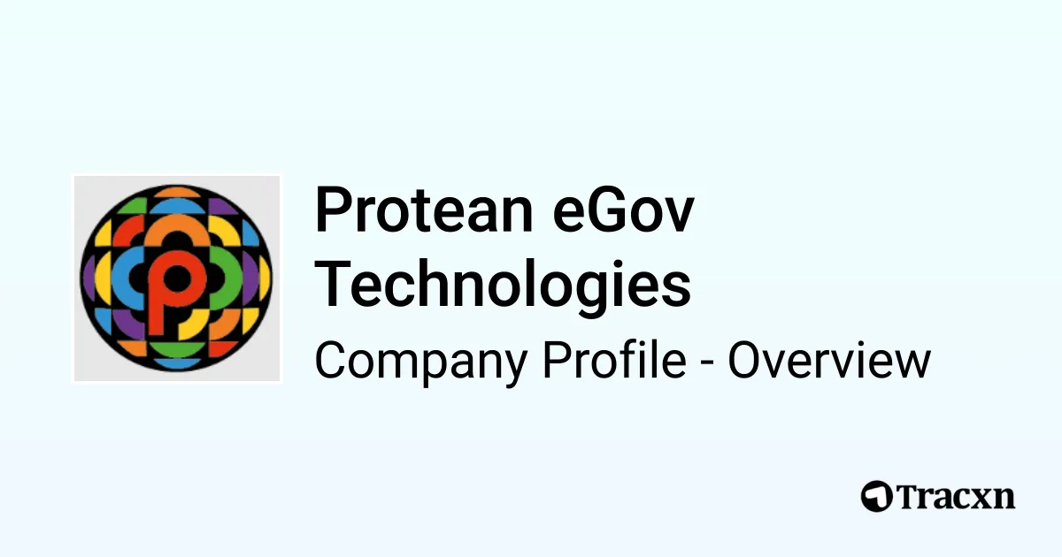 Protean eGov Technologies - 2025 Company Profile, Team, Funding, Competitors & Financials - Tracxn