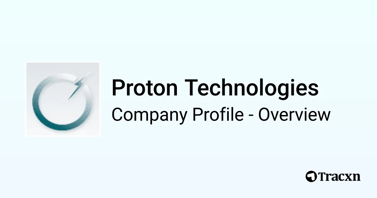 Proton Technologies - 2026 Company Profile, Team, Funding & Competitors ...