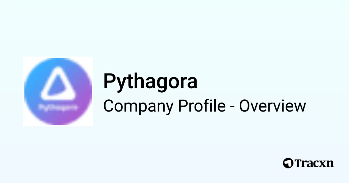 Pythagora - 2026 Company Profile, Team, Funding & Competitors - Tracxn