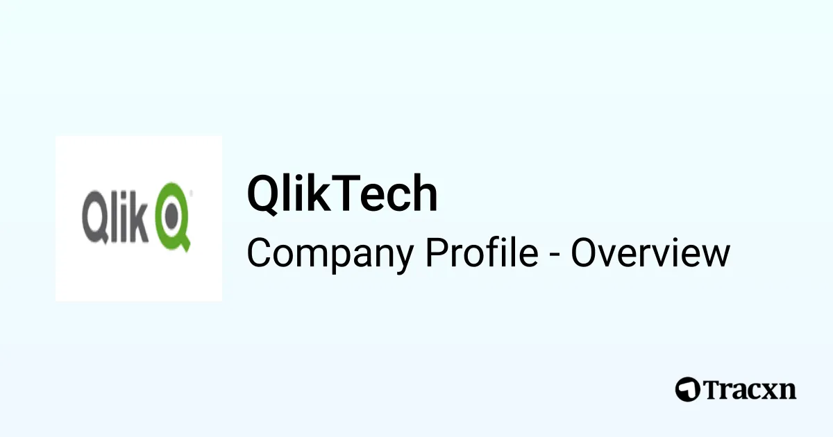 QlikTech - 2025 Company Profile, Team, Funding, Competitors & Financials - Tracxn