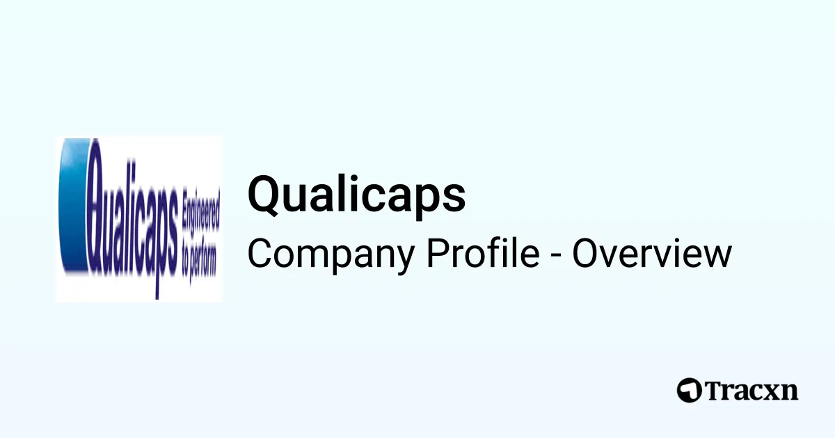 Qualicaps - 2025 Company Profile, Funding & Competitors - Tracxn