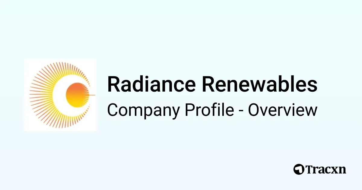 Radiance Renewables - 2026 Company Profile, Team, Funding, Competitors ...