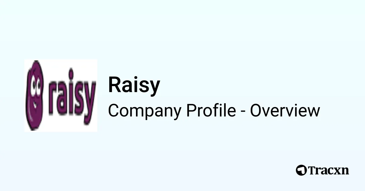 Raisy - 2025 Company Profile, Team, Funding & Competitors - Tracxn