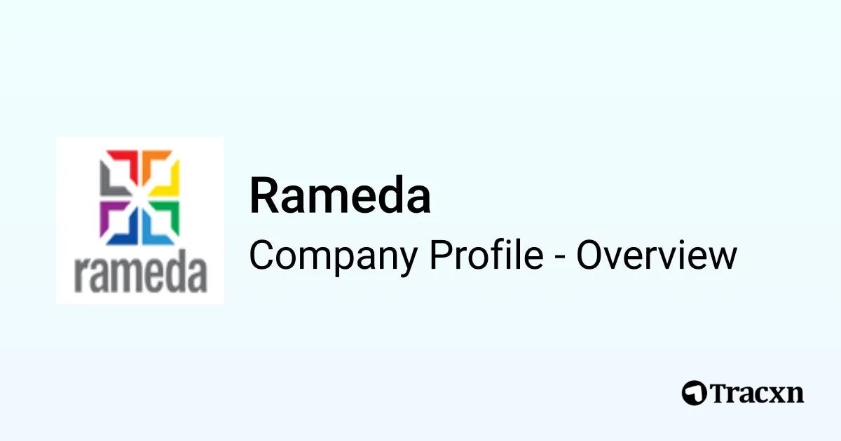 Rameda - 2025 Company Profile, Funding & Competitors - Tracxn