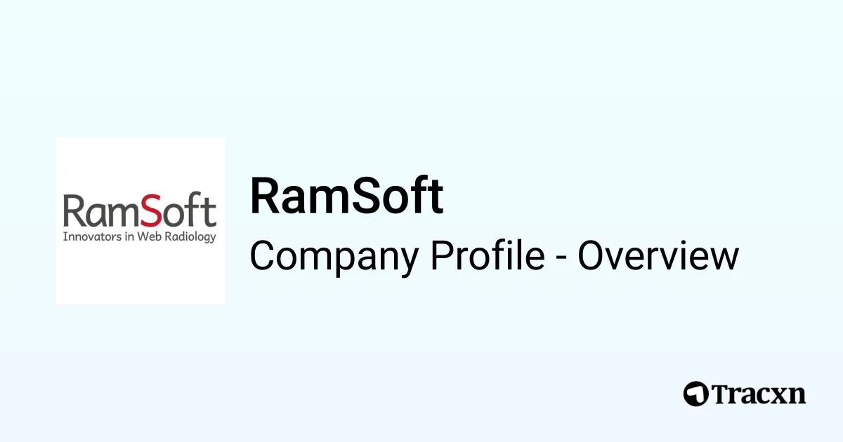 RamSoft - 2025 Company Profile, Team, Funding & Competitors - Tracxn