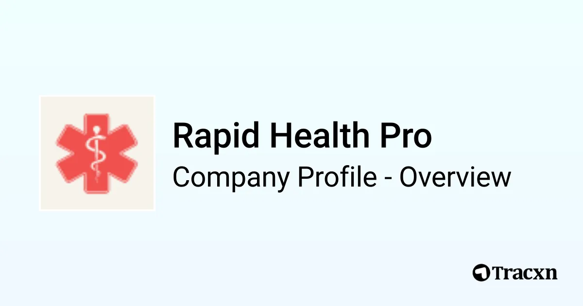 Rapid Health Pro - 2025 Company Profile & Competitors - Tracxn