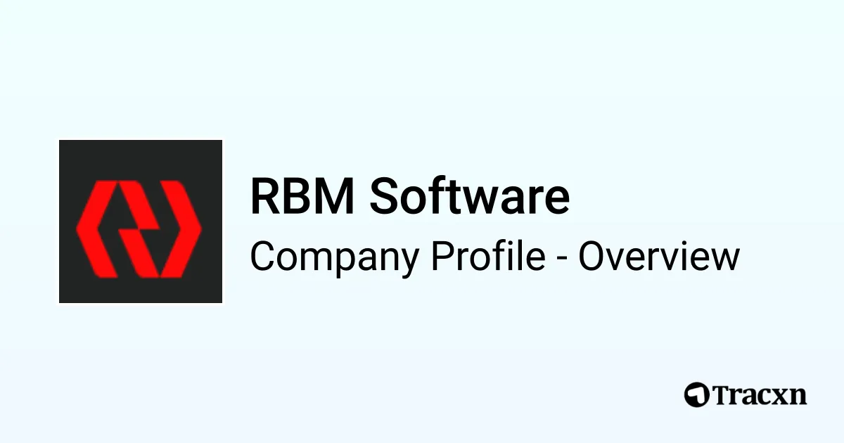 RBM Software - 2025 Company Profile, Team & Competitors - Tracxn