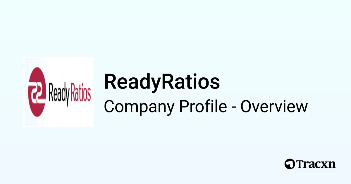 ReadyRatios - 2025 Company Profile, Team & Competitors - Tracxn