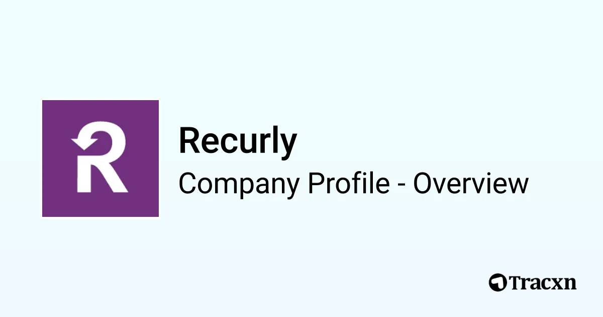Recurly - 2025 Company Profile, Team, Funding & Competitors - Tracxn