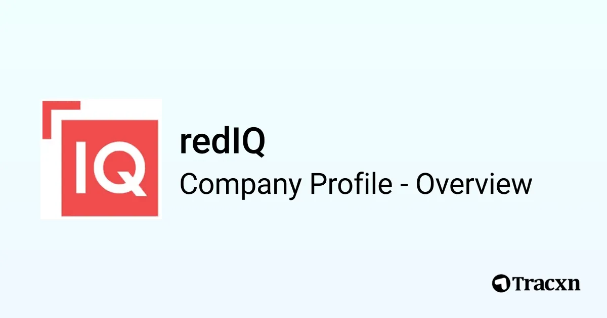 redIQ - 2025 Company Profile, Team, Funding & Competitors - Tracxn