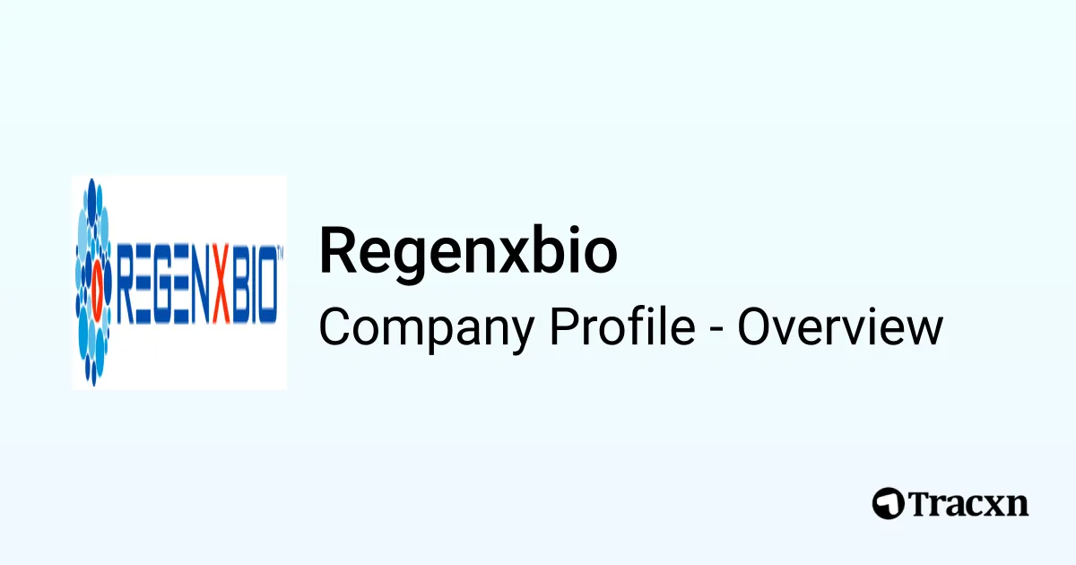 Regenxbio - 2026 Company Profile, Funding, Competitors & Financials ...