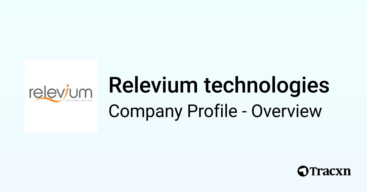 Relevium technologies - 2026 Company Profile, Team, Funding ...