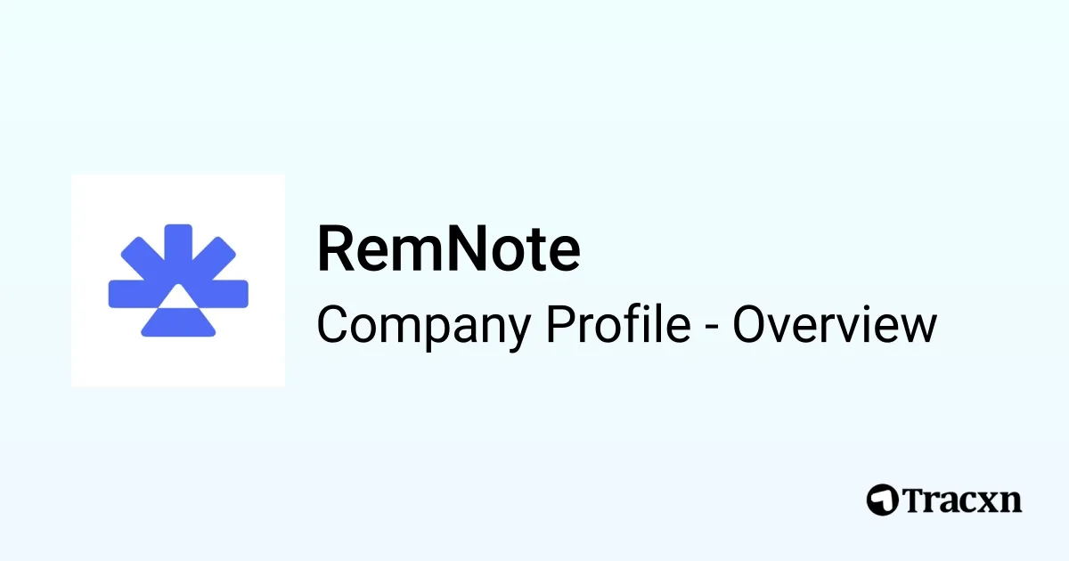 RemNote - 2026 Company Profile, Team, Funding & Competitors - Tracxn