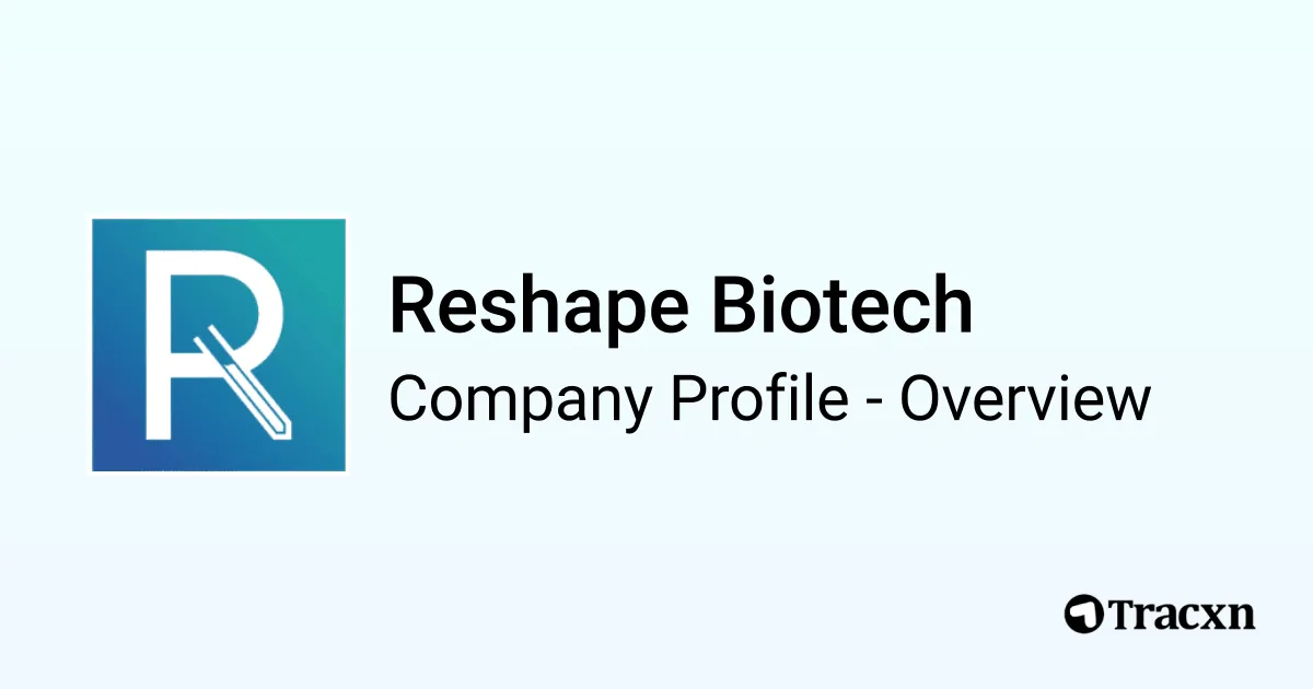 Reshape Biotech - 2025 Company Profile, Team, Funding & Competitors - Tracxn