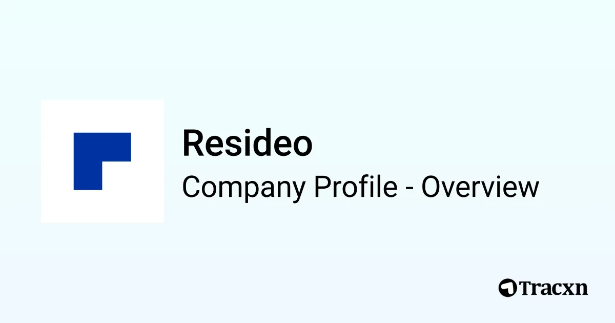 Resideo - 2026 Company Profile, Funding, Competitors & Financials - Tracxn
