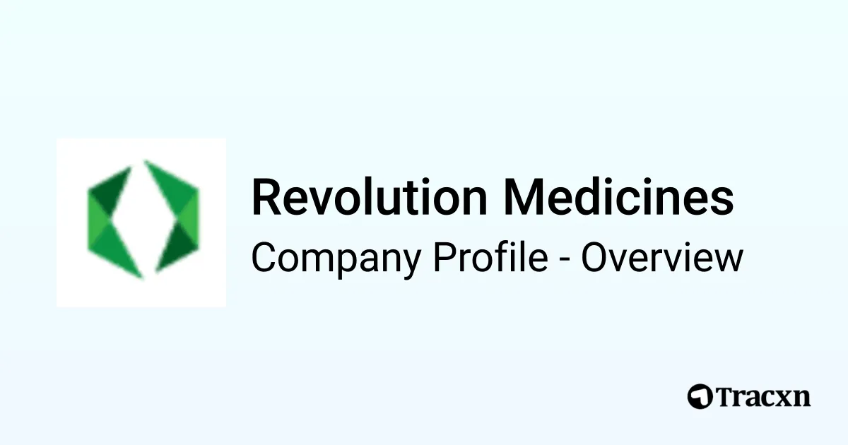 Revolution Medicines - 2025 Company Profile, Team, Funding, Competitors ...
