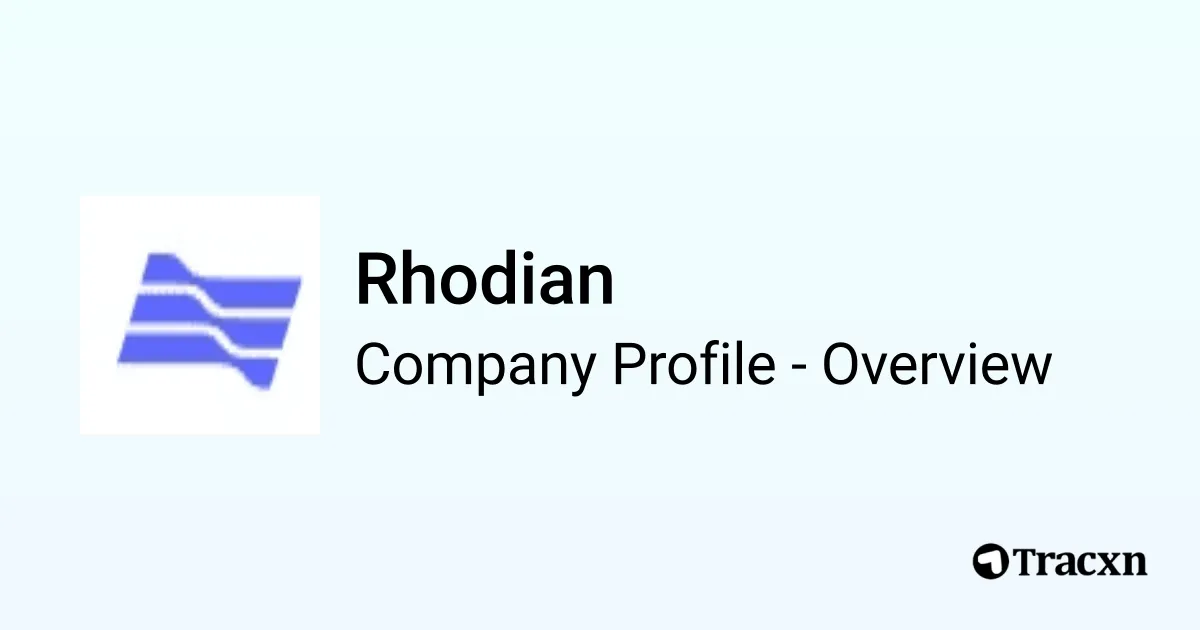 Rhodian - 2026 Company Profile, Funding & Competitors - Tracxn