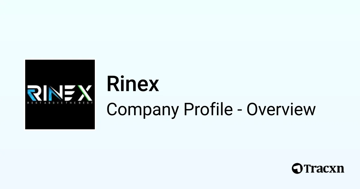 Rinex - 2025 Company Profile & Competitors - Tracxn