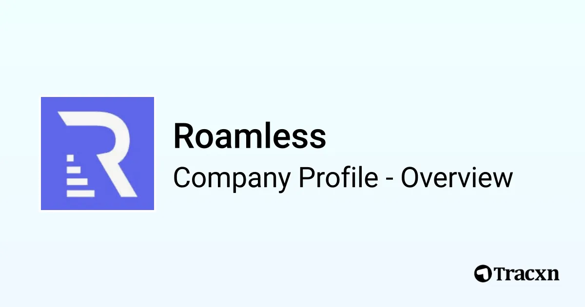 Roamless - 2025 Company Profile, Team, Funding & Competitors - Tracxn