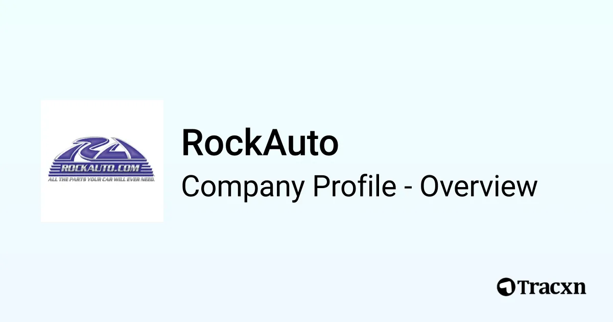RockAuto - 2026 Company Profile, Team & Competitors - Tracxn