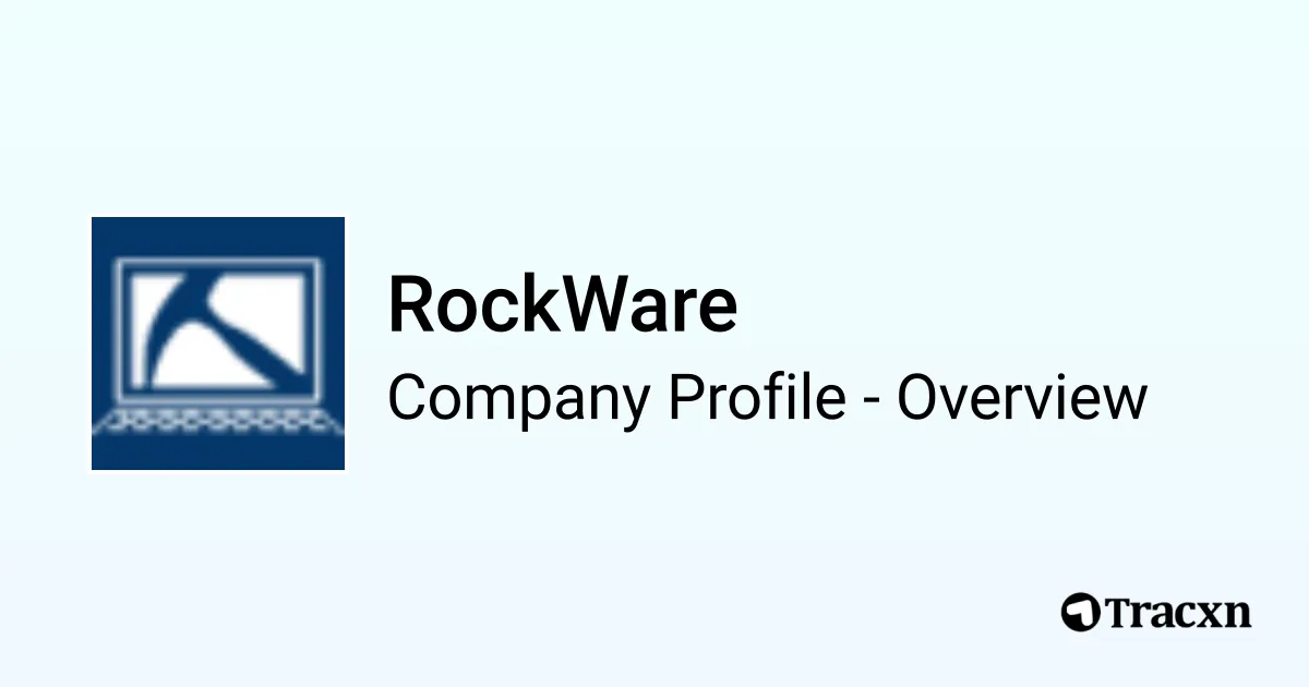 RockWare - 2026 Company Profile, Team & Competitors - Tracxn