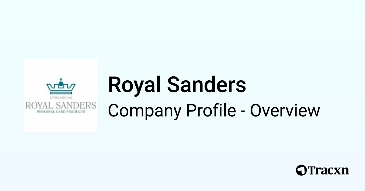 Royal Sanders - 2025 Company Profile, Team & Competitors - Tracxn