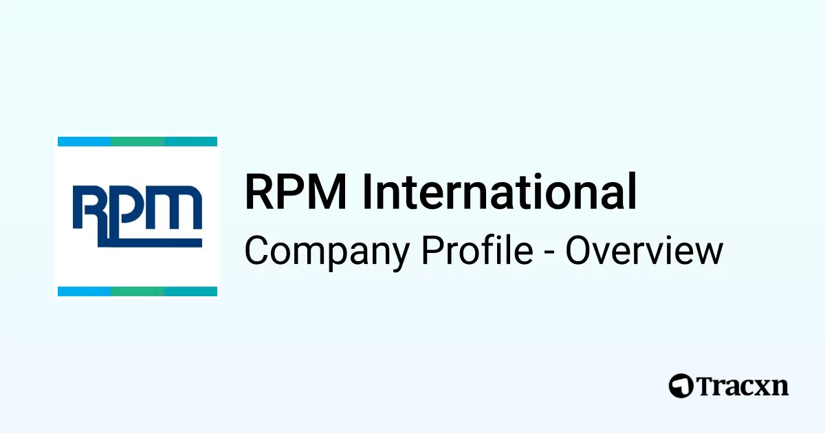 RPM International - 2026 Company Profile, Funding, Competitors ...