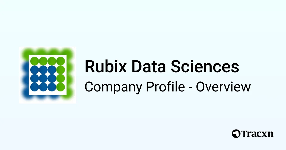Rubix Data Sciences - 2026 Company Profile, Team, Funding, Competitors ...