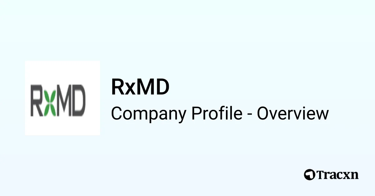 RxMD - 2025 Company Profile, Team, Competitors & Financials - Tracxn