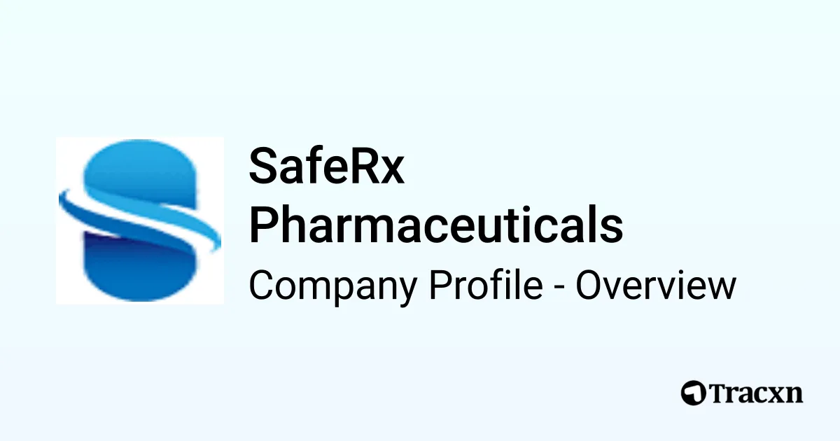 SafeRx Pharmaceuticals - 2026 Company Profile, Team & Competitors - Tracxn