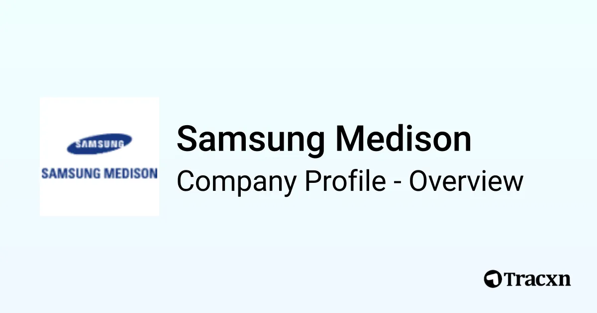 Samsung Medison - 2026 Company Profile, Team, Competitors & Financials ...