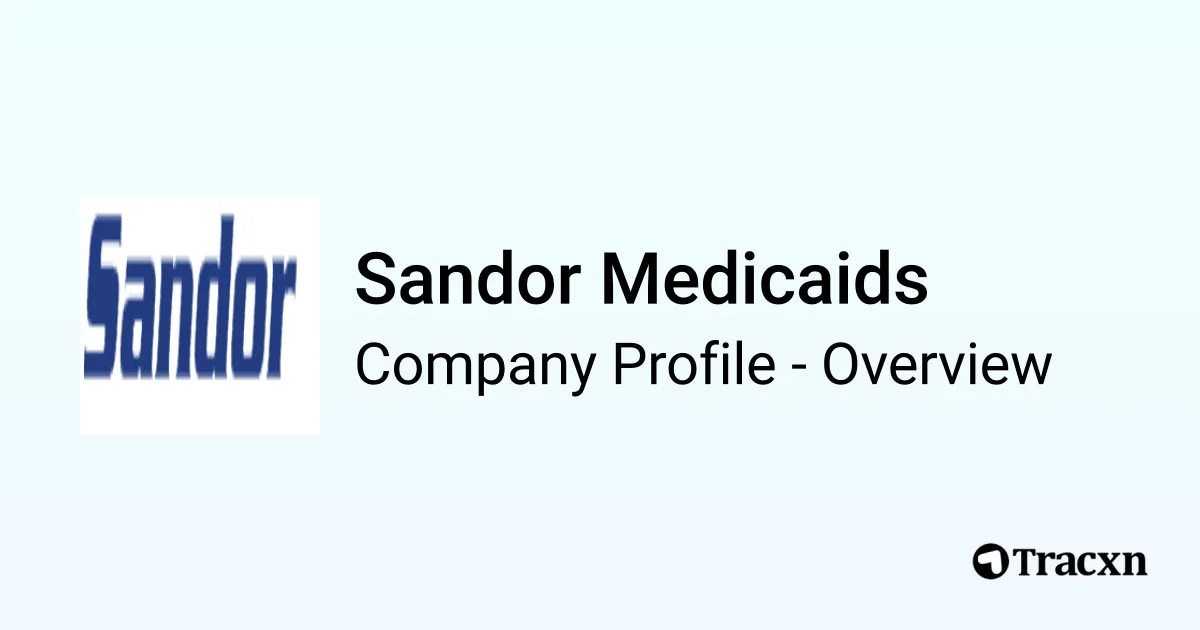 Sandor Medicaids - 2025 Company Profile, Team, Funding, Competitors ...