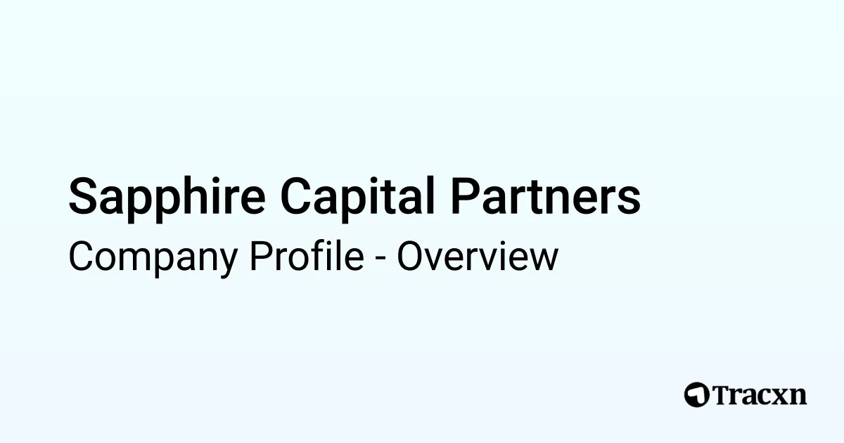 Sapphire Capital Partners - 2025 Company Profile & Competitors - Tracxn