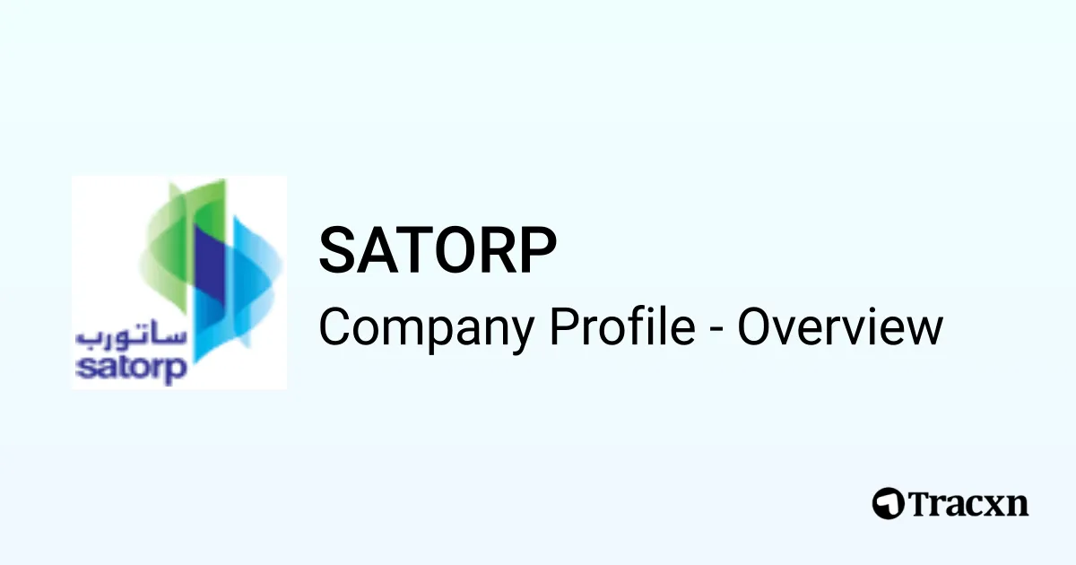 SATORP - 2026 Company Profile & Competitors - Tracxn