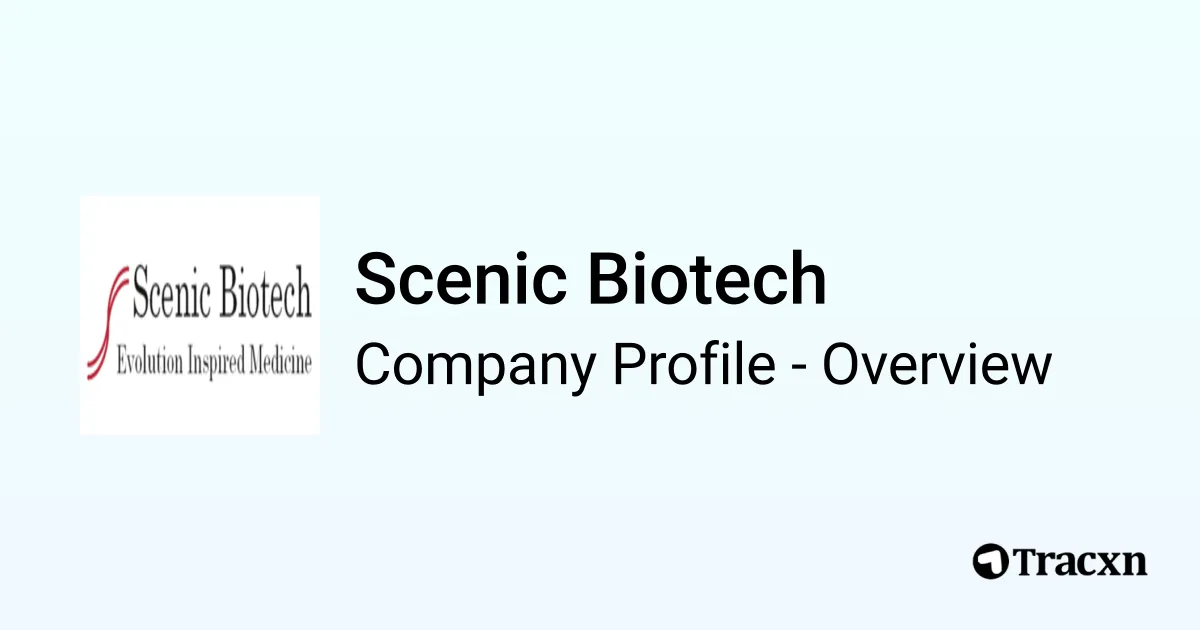 Scenic Biotech - 2026 Company Profile, Team, Funding & Competitors - Tracxn