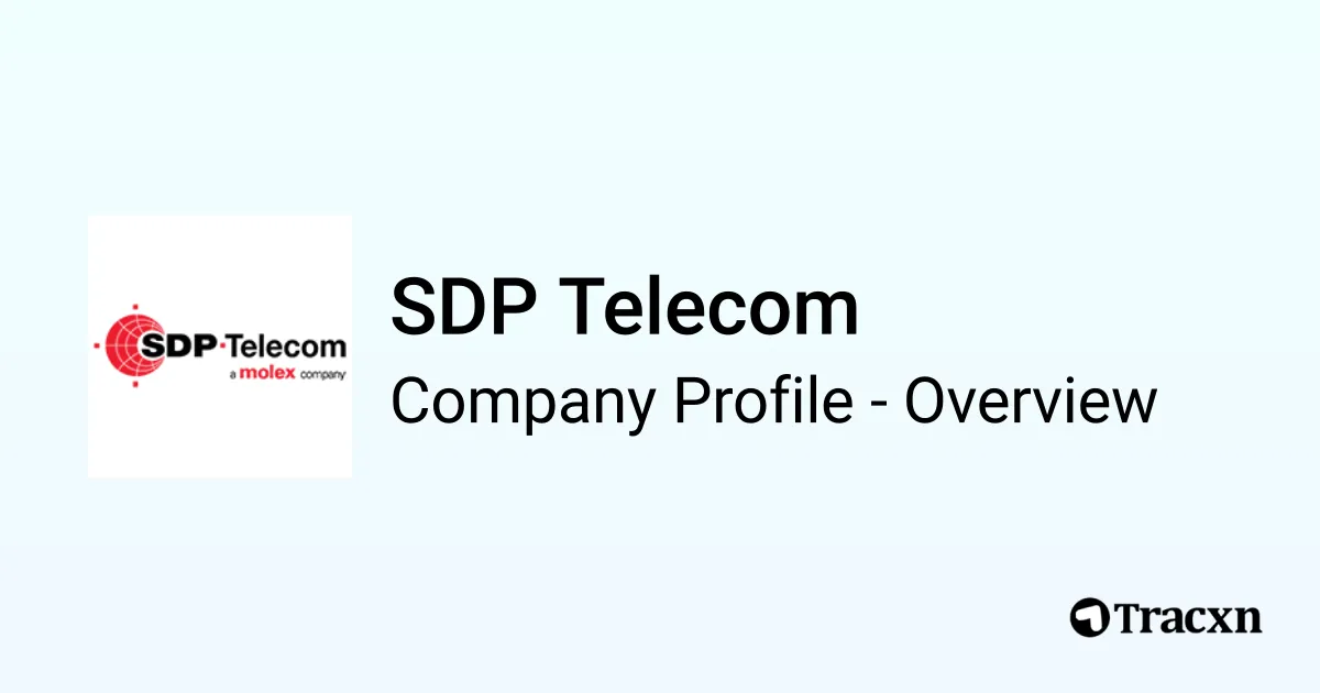SDP Telecom - 2025 Company Profile, Team & Competitors - Tracxn