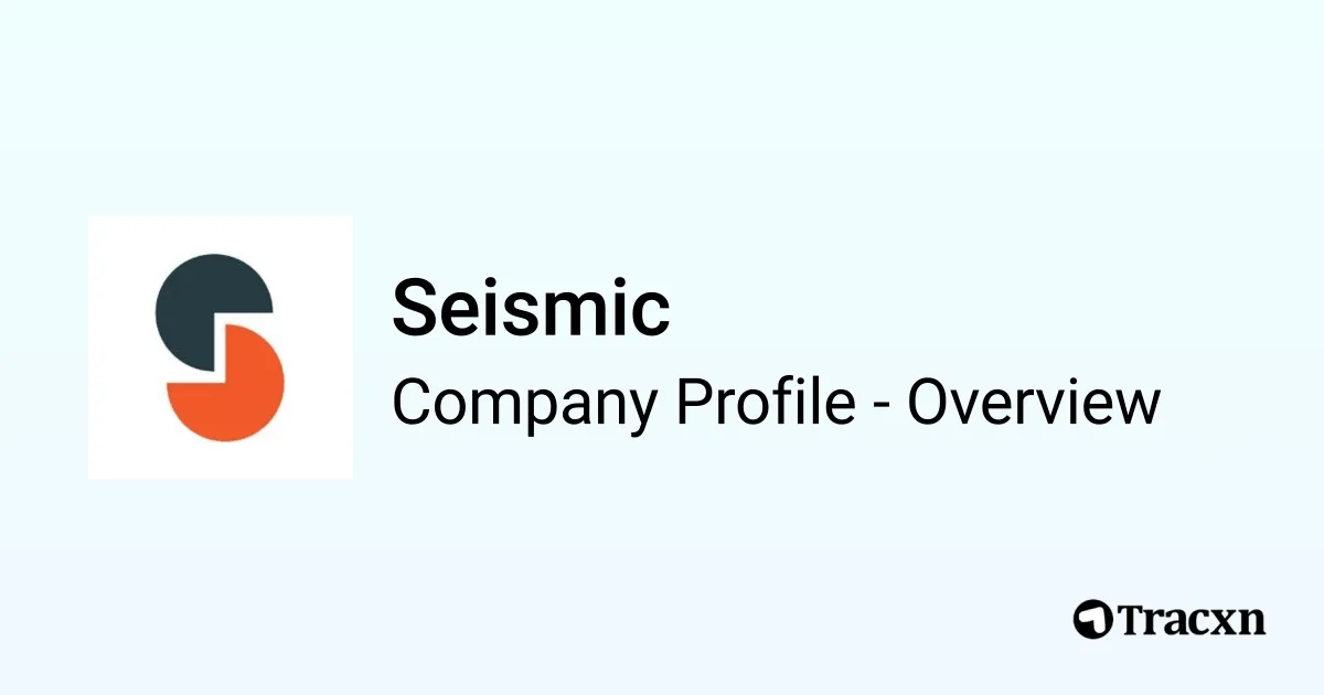 Seismic - 2025 Company Profile, Team, Funding, Competitors & Financials ...