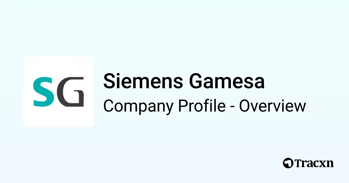 Siemens Gamesa - 2025 Company Profile, Team, Funding & Competitors - Tracxn