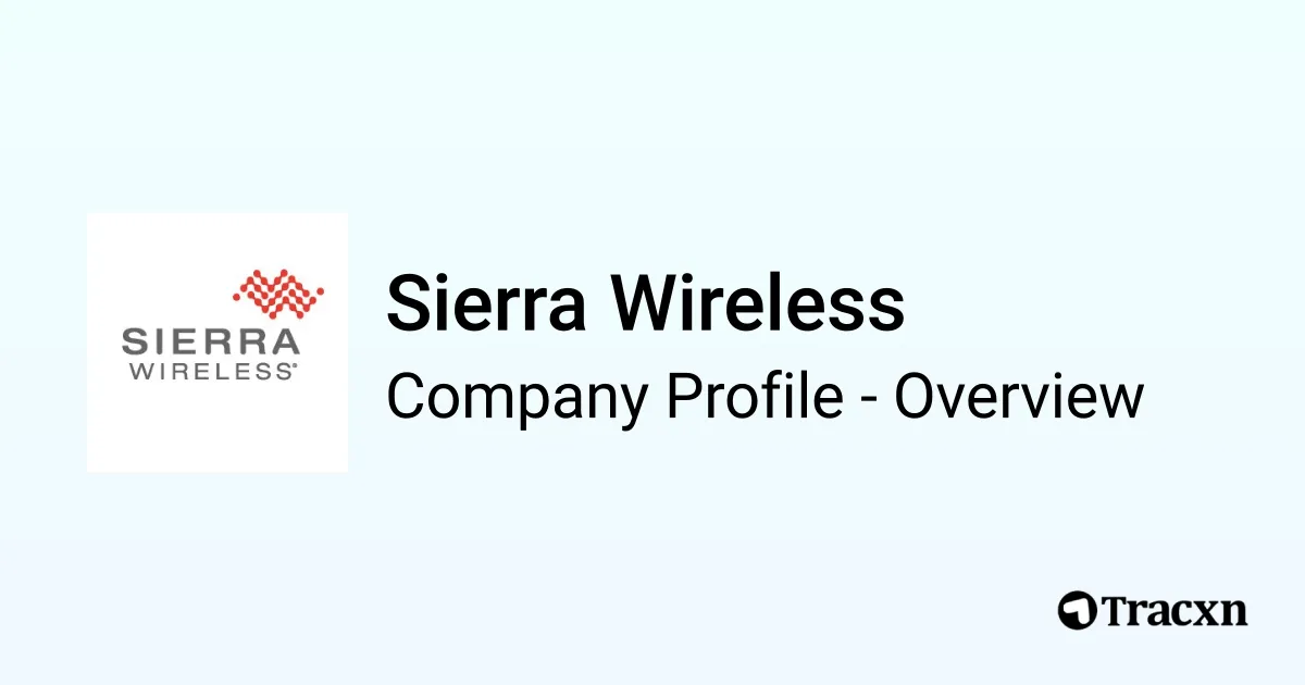 Sierra Wireless - 2025 Company Profile, Team, Funding & Competitors ...