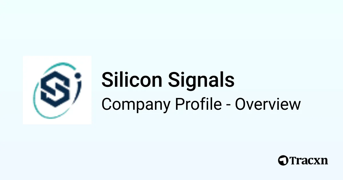 Silicon Signals - 2026 Company Profile, Team & Competitors - Tracxn