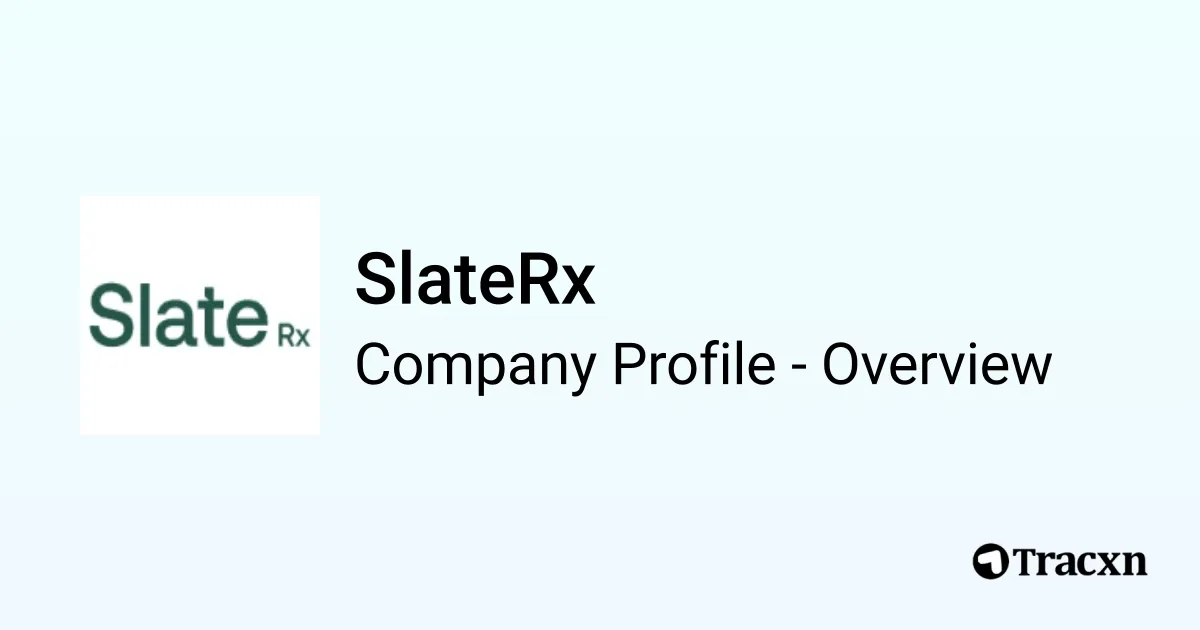 SlateRx - 2025 Company Profile, Team & Competitors - Tracxn