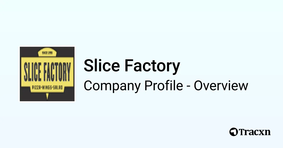 Slice Factory - 2025 Company Profile & Competitors - Tracxn