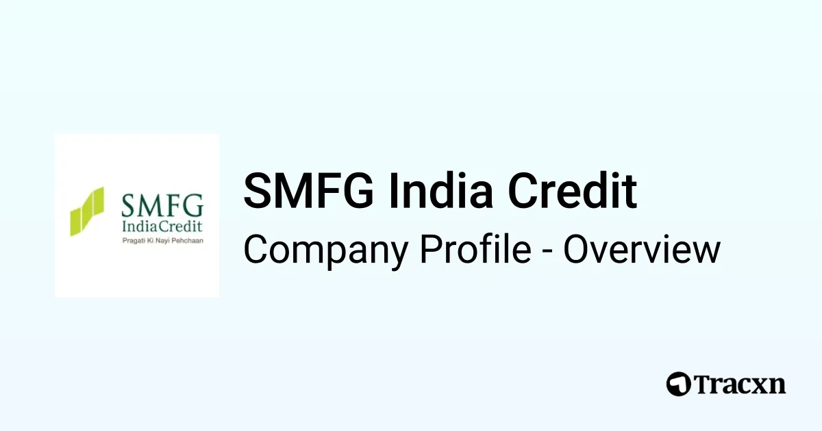 SMFG India Credit - 2025 Company Profile, Competitors & Financials - Tracxn