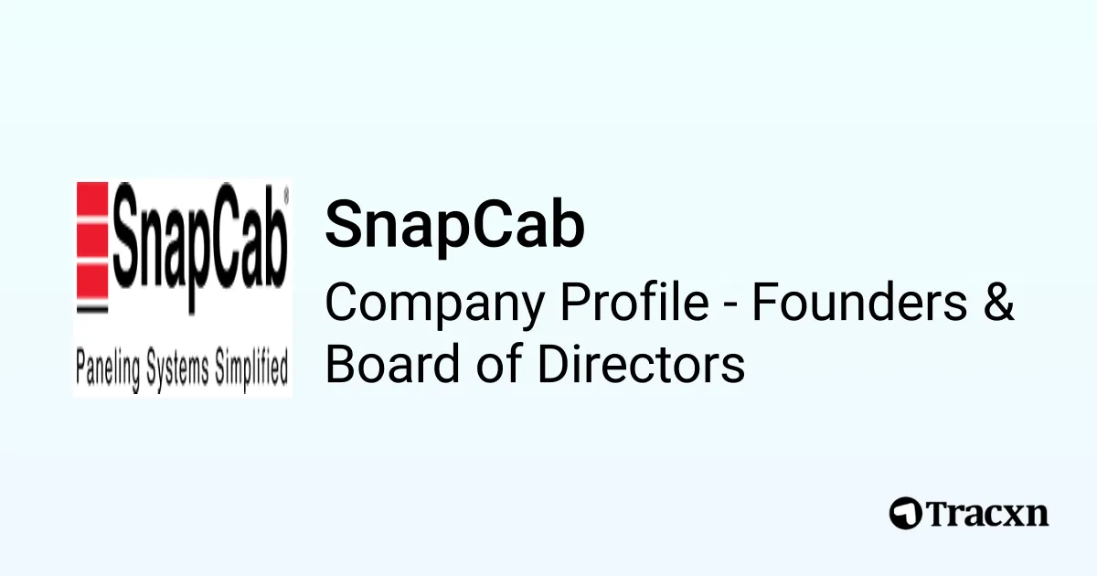 SnapCab - 2025 Founders and Board of Directors - Tracxn