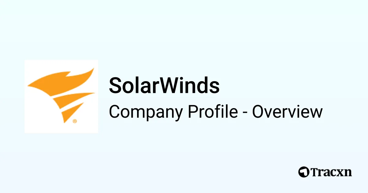 SolarWinds - 2025 Company Profile, Team, Funding, Competitors ...